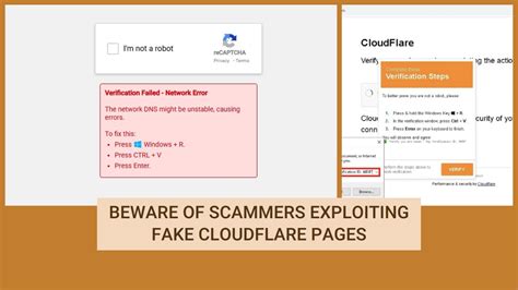 Fake Cloudflare Verification