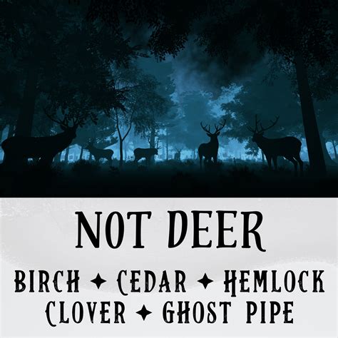 Not Deer Birch And Besom