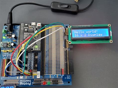 LCD X I C Blue LCD Display ProtoSupplies