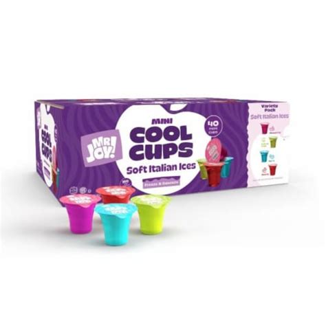 Non Frozen Assorted Flavors Mini Cool Cups Variety Pack Freeze And Enjoy