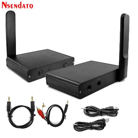 UHF Hifi Digital Wireless Audio Adapter Music Sound Wireless Wifi Transmitter Receiver With