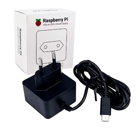 fonte raspberry pi 4 oficial 5v 3a 15 3w usb c orix tecnologia