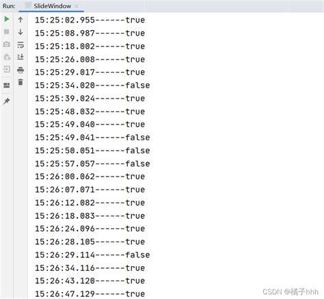 java实现滑动时间窗口 java中的时间窗口 csdn博客