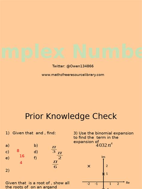 1 complex numbers pdf complex number mathematical proof