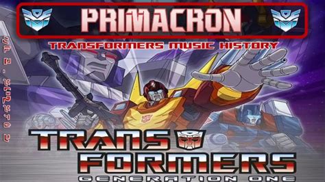 Transformers G1 Soundtrack Primacron Cartoon Soundtrack Youtube