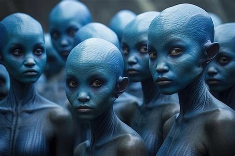Premium Ai Image In A Galaxy Filled With Diverse Alien Civilizations