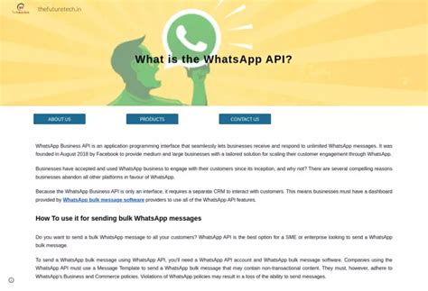 PPT What Is The WhatsApp API PowerPoint Presentation Free Download ID