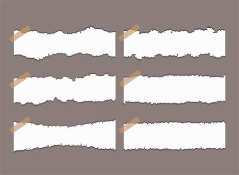Torn Paper Strip Vector Art Icons And Graphics For Free Download