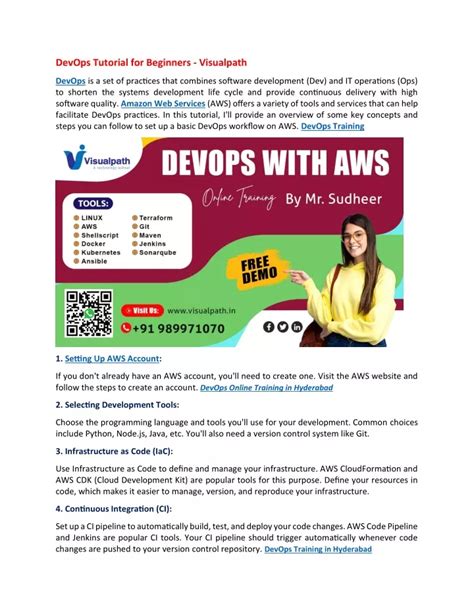 Ppt Devops Tutorial For Beginners Powerpoint Presentation Free