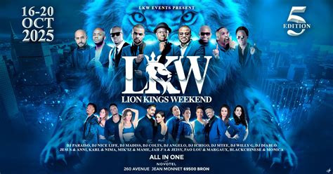 Lion Kings Weekend Lkw 5th All In One