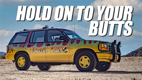 Somebody Buy This Jurassic Park Ford Explorer So I Dont Have To