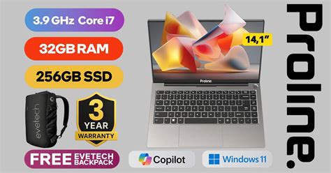 Proline Thinline V Core I Laptop Gb Ram Ultra Slim Performance