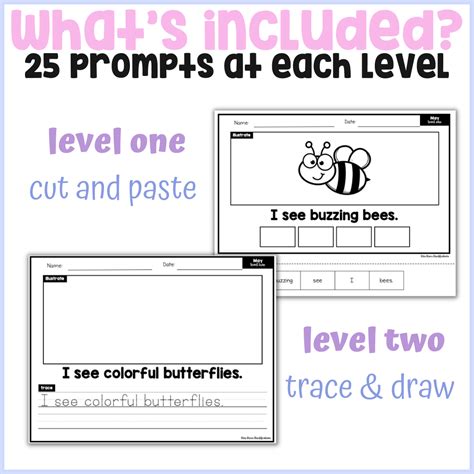 May Differentiated Writing Notebook Mrs Moes Modifications