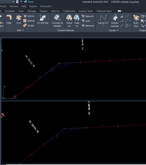 Acad 2022, Arcs in viewports shift when zooming. Replicated in attached ...