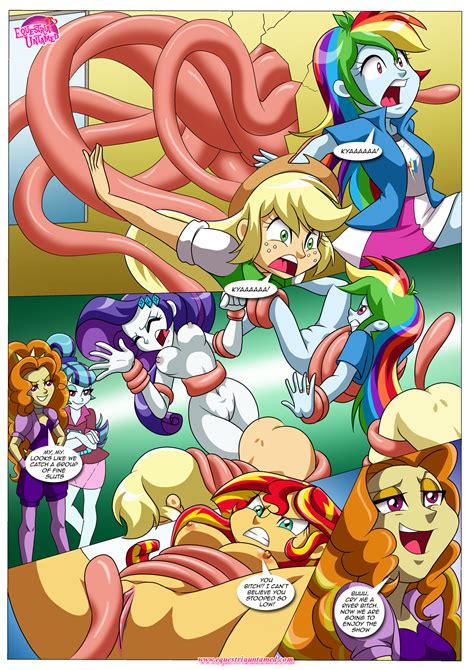 Rule 34 6girls Adagio Dazzle Applejack Eg Applejack Mlp Comic