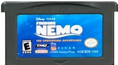 Gba Finding Nemo The Continuing Adventures Game Over Videogames