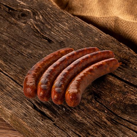Smoked Jumbo Beef Brats Mcbee Meat Company