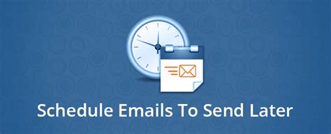 Email Scheduling Schedule Emails To Send Later FormGet