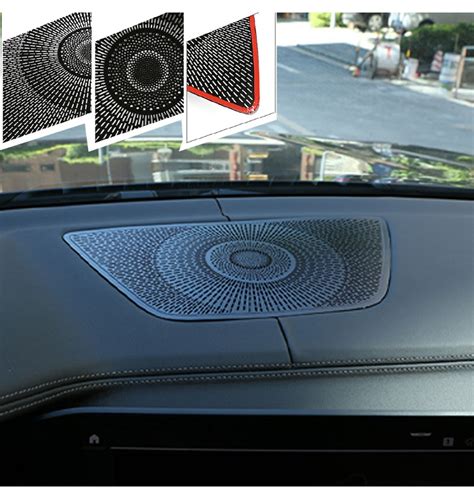 Bmw X7 G07 대쉬보드 중앙 블랙 스피커 커버 몰딩 티몬