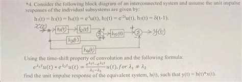 Solved Consider The Following Block Diagram Of An Chegg