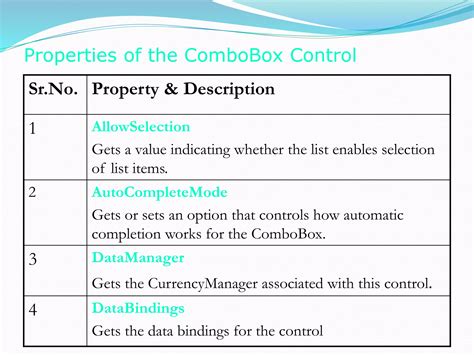 5 Combobox Ppt Technology And Computing