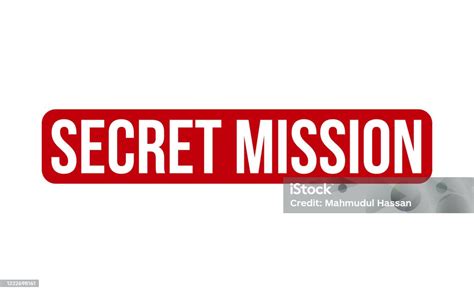 비밀 임무 고무 스탬프입니다 빨간 비밀 임무 고무 그런지 스탬프 벡터 일러스트 벡터 0명에 대한 스톡 벡터 아트 및 기타 이미지