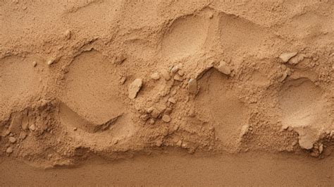 Flat Lay Top View Of Sand With Textured Surface Background Sand