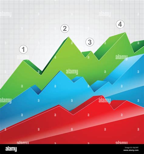 Colorful Vector Graph Showing Stats Stock Vector Image And Art Alamy