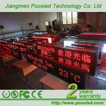 Buy Wholesale China Semi Outdoor Led Display Led Scrolling Screens Led Scrolling Sign Led
