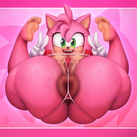 Rule 34 1girls Amy Rose Ass Big Ass Bikini Captainjerkpants Cute Face