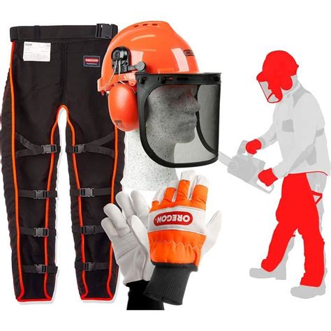 Kit De Vêtements De Sécurité Oregon Type A Pour Tronçonneuse Avec