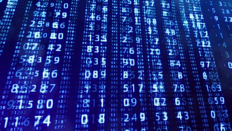 Numbers Matrix Stock Footage ~ Royalty Free Stock Videos Pond5