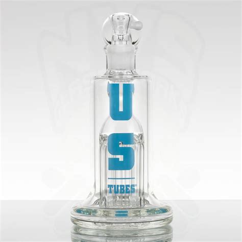 Us Tubes 18mm Hybrid 12 Arm Bubbler Blue Label