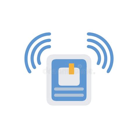 Rfid Technology Tracking Icon Stock Illustration Illustration Of