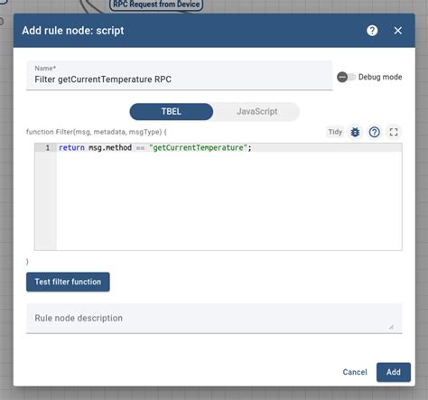 Rpc Reply With Data From Related Device Thingsboard Community Edition