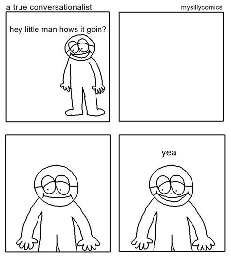 Hey Little Man Hows It Goin Yea Template Know Your Meme