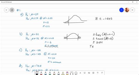 find the rejection region for the standardized test statistic for