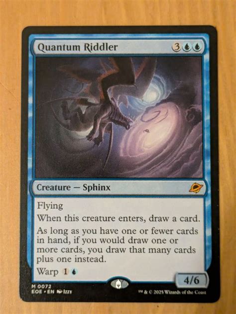 Magic Mtg Quantum Riddler Edge Of Eternities Gebraucht In