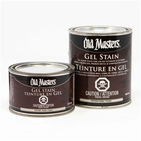 Old Masters Gel Stain In Canada Rusty Design Canada