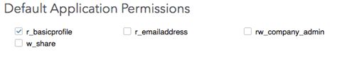 Oauth 20 Unauthorizedscopeerror In Linkedin Oauth2 Authentication