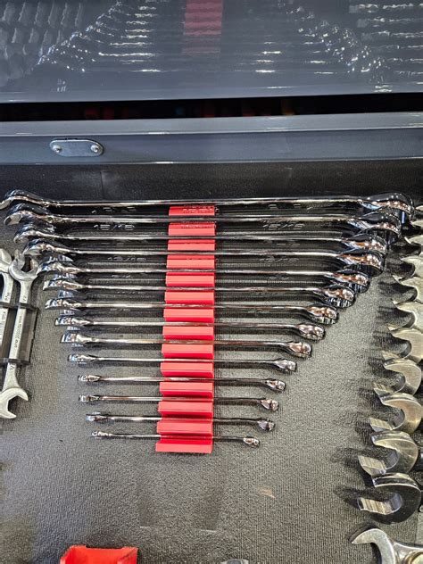 3d Wrench Holder Space Saver Toolsmodular Wrench Organizer 3d Printed Made In Usafree