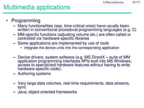 Introduction To Multimedia Fields In The Multimedia Domain Market