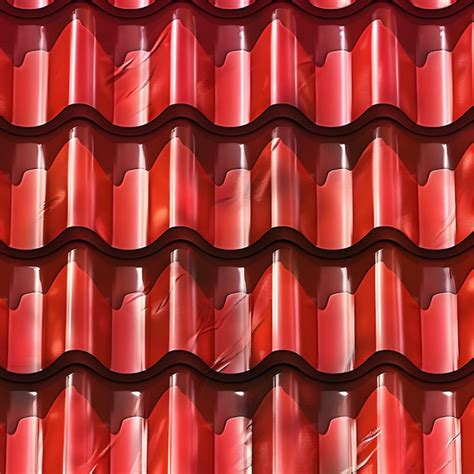 Red Shingles On A Building In The City Of New Orleans Premium Ai