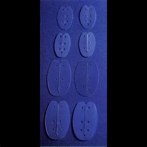 Bivalve Nasal Splint Large 025mm Fluoroplastic Bivalve Nasal Splint Large 025mm Fluoroplastic