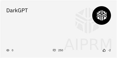 GPT DarkGPT AIPRM For ChatGPT