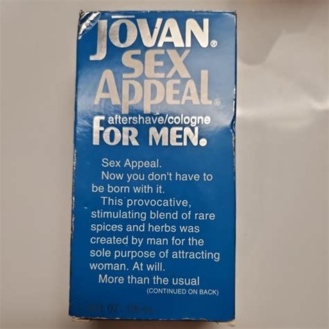 2 Vintage Jovan Sex Appeal After Shave Cologne Men 4fl Oz 118ml Old