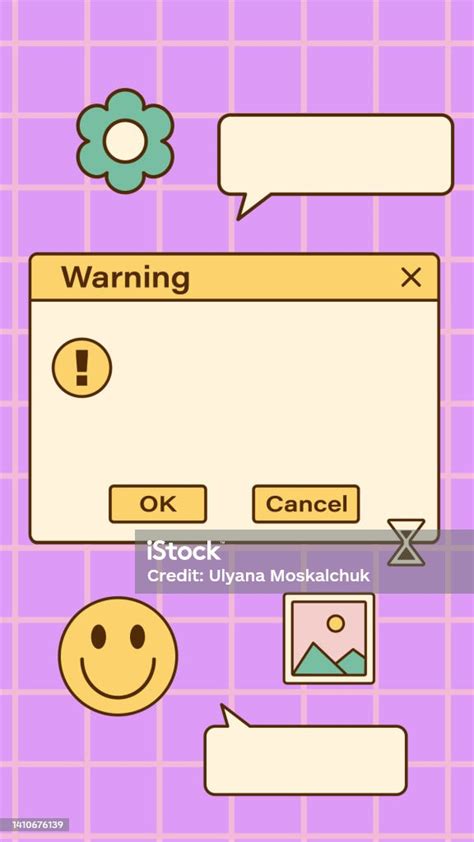 벡터 복고풍 Ig 스토리 템플릿 텍스트를위한 빈티지 프레임 추상적인 복고풍 배경 소셜 미디어 디자인 2000 2009 년에 대한