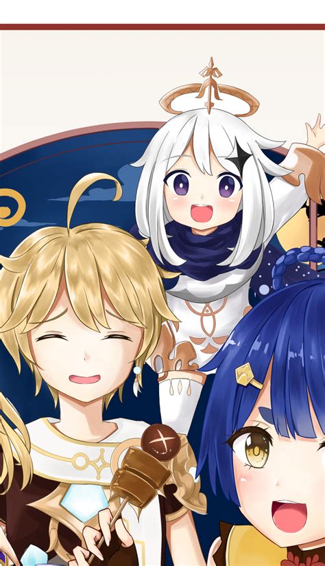 768x1336 Resolution Genshin Impact Girl Group 768x1336 Resolution