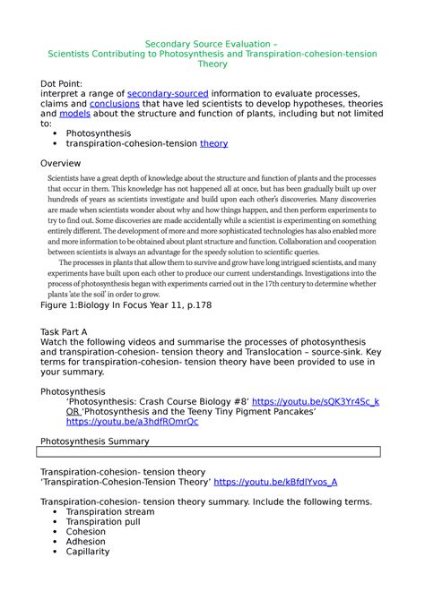 Secondary Source Evaluation Secondary Source Evaluation Scientists Contributing To