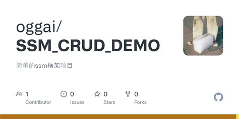 Github Oggai Ssm Crud Demo Ssm